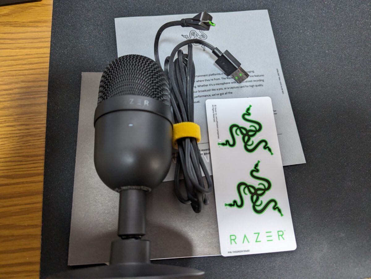 Razer Seiren Mini おすすめのUSBマイクをレビュー！ | EZの日常